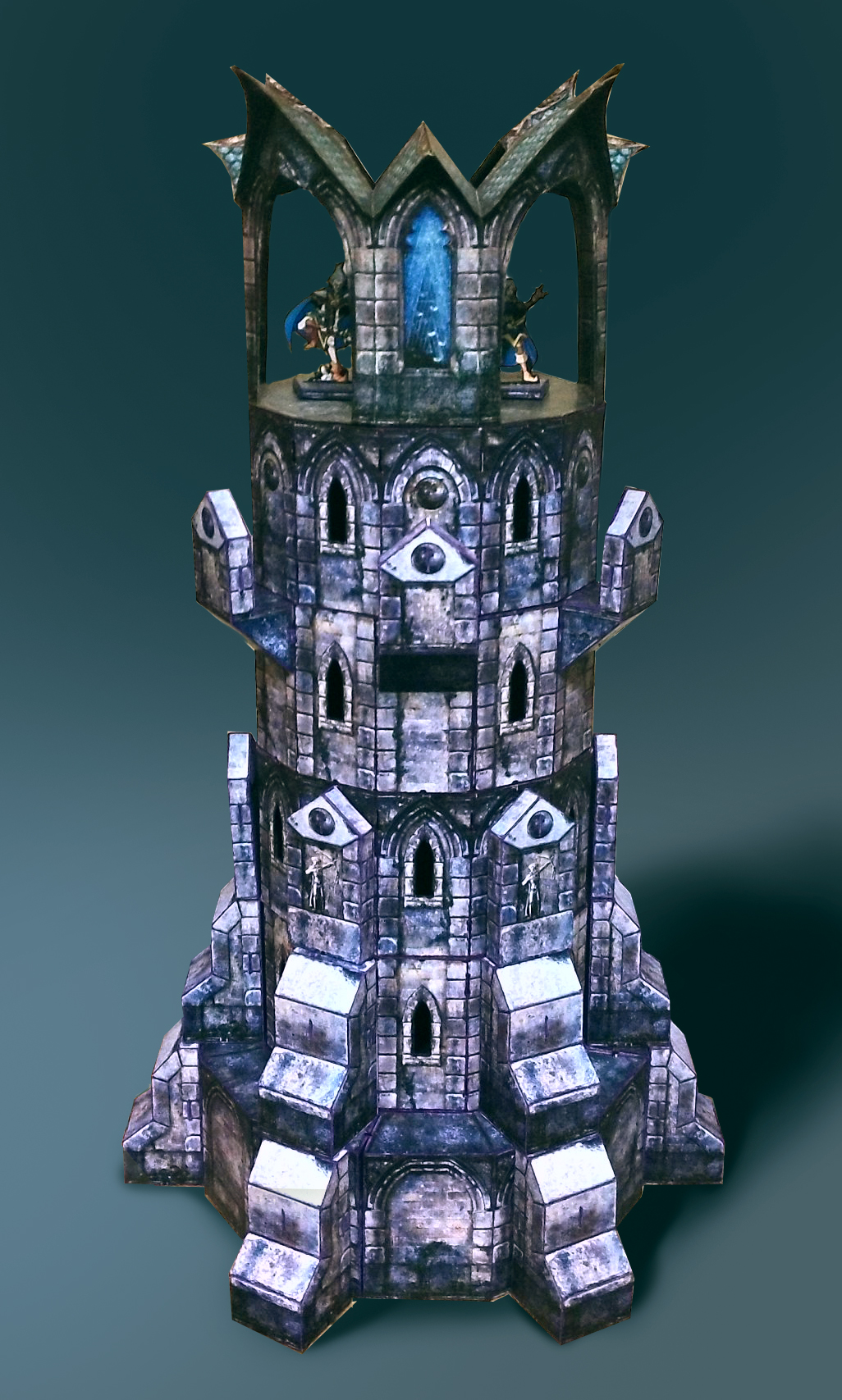 Elven Tower Set - Lord Zsezse Works | Paper models | DriveThruRPG